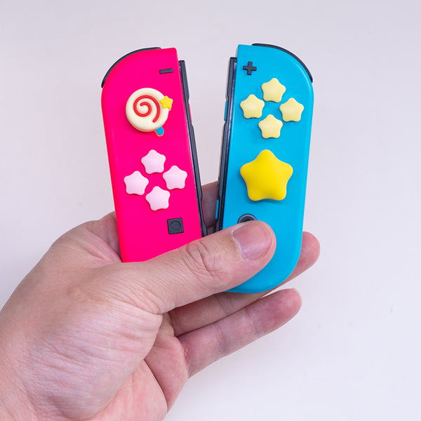 Kirby Thumb Grips for Nintendo Switch and Button Caps – HEATFUN
